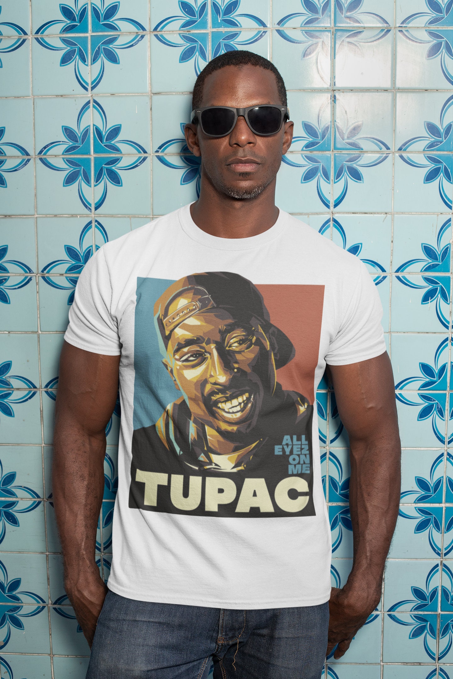 2pac Rap, All Eyez On Me - Tupac Shakur T-shirt
