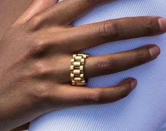 Rolex Chain Ring | Etsy