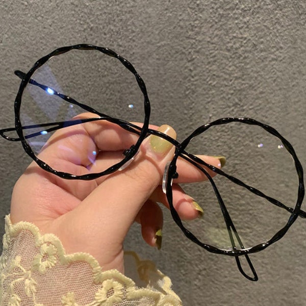 Round Lens Glasses - Etsy