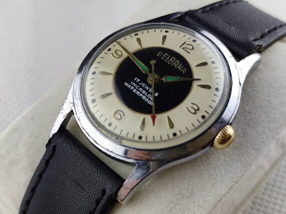 Delbana Vintage Swiss Watch - Etsy