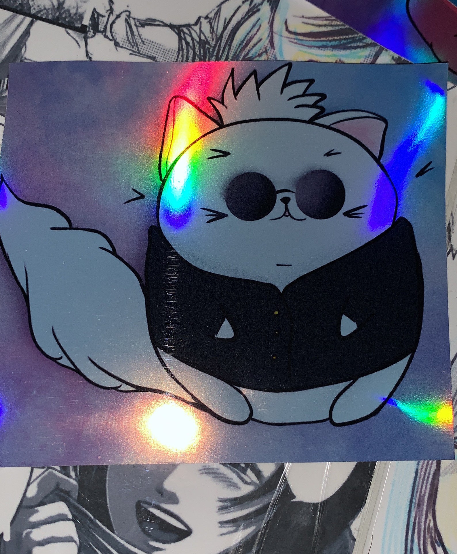 Jujutsu Kaisen cats Gojo Megumi Nobara Itadori Gojo | Etsy