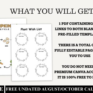 Kids Garden Planner, Children's Gardening Journal, Planting Organizer ...