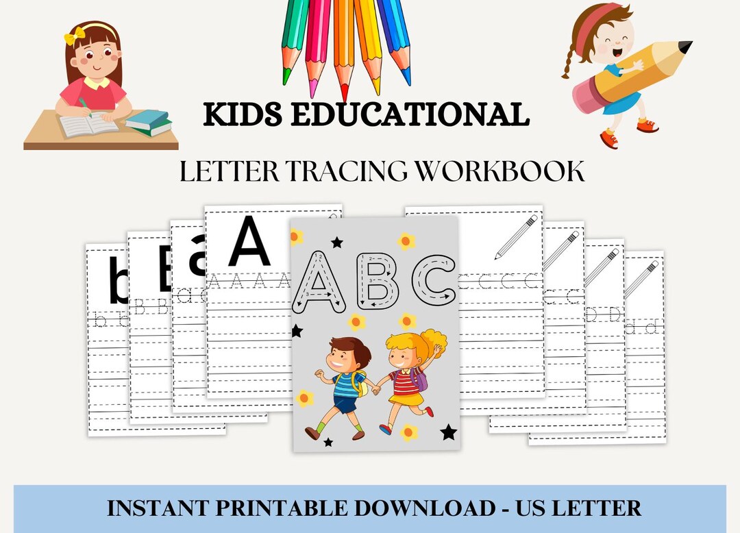 Alphabet Letter Tracing Board, Handwriting Practice, Learning Tool ...
