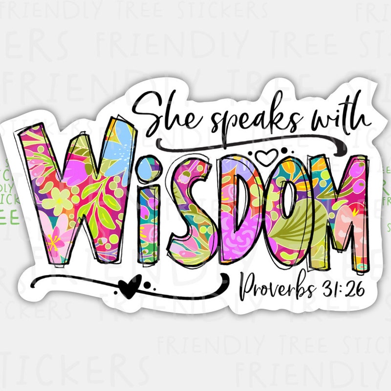 Wisdom Scripture - Etsy