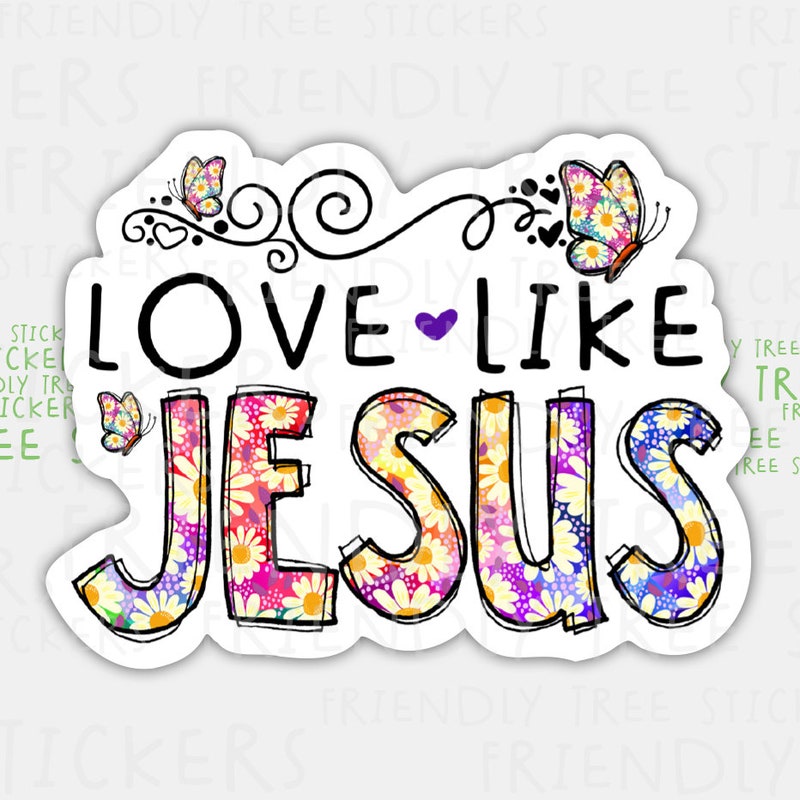 Jesus Stickers - Etsy