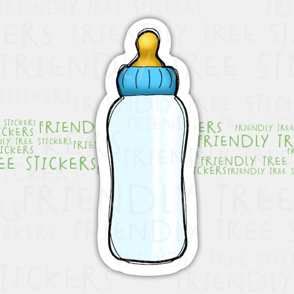 Baby Bottle Stickers - Etsy