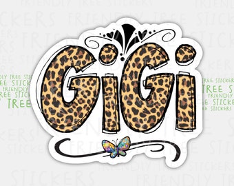 Gigi Decal Sticker - Etsy