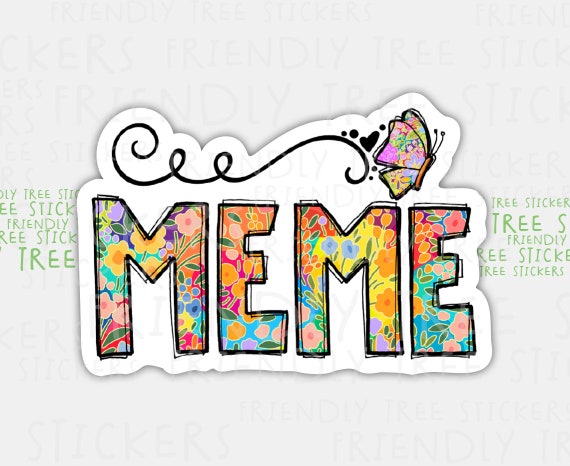 3 Meme Sticker Meme Decal Hand Drawn Stickers Meme | Etsy