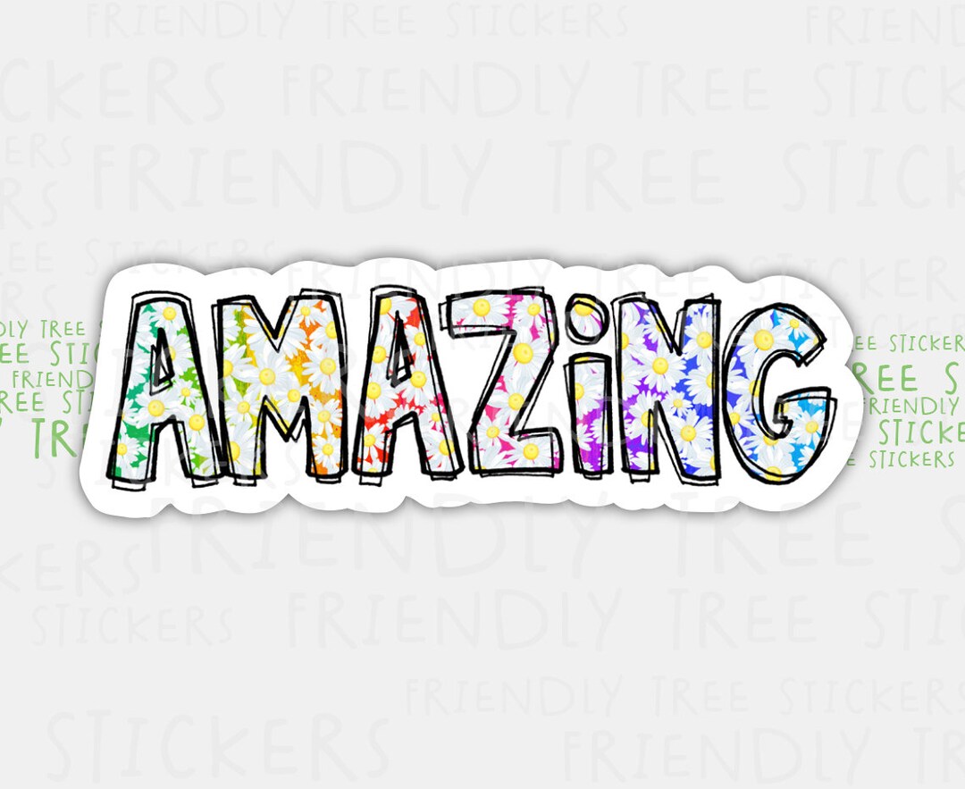 3 Amazing Sticker, Inspirational Sticker, Motivational Sticker ...