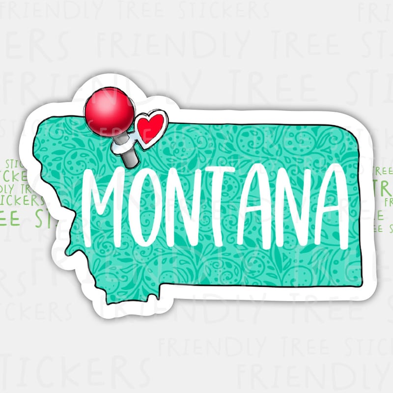 Montana Decal - Etsy