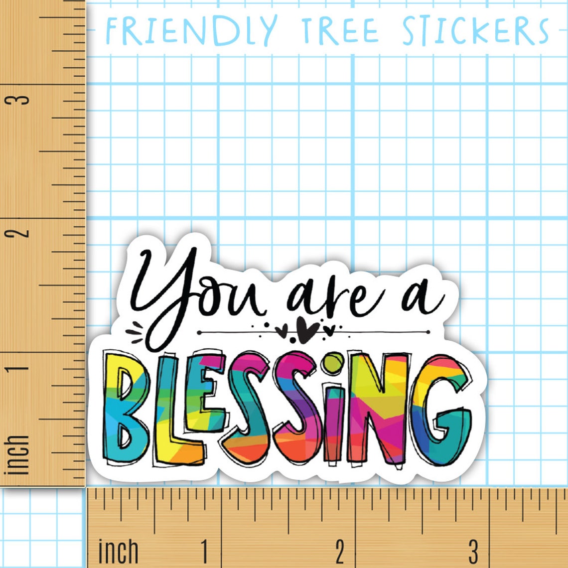3 You Are A Blessing Sticker Blessing Sticker | Etsy