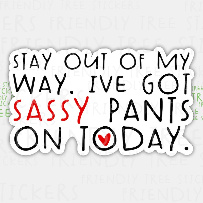 Sassy Stickers - Etsy