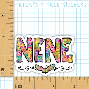 3" Nene Sticker, Nene Decal, Gift for Nene , Nene Gift, Hand Made ...
