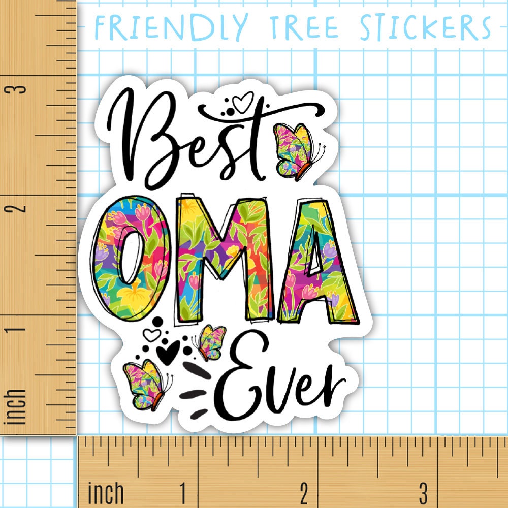3 Best Oma Ever Sticker Oma Sticker Oma Decal Oma - Etsy UK
