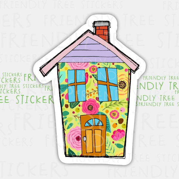 Home Sticker - Etsy
