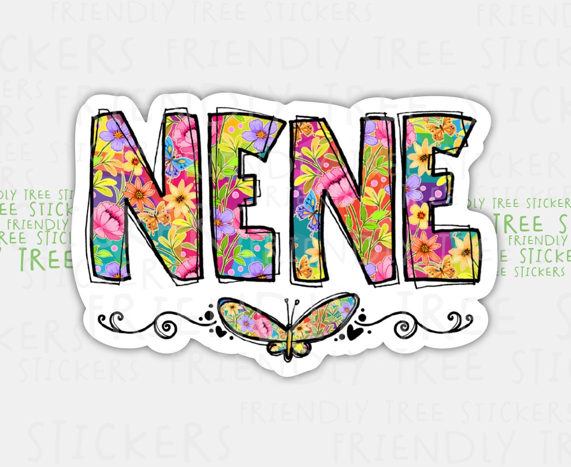 3 Nene Sticker Nene Decal Gift for Nene Nene Gift | Etsy