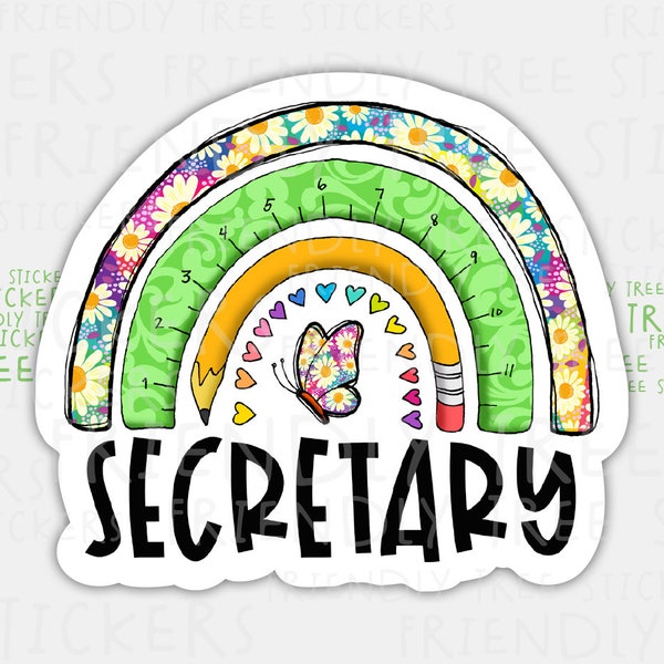 Secretary Stickers - Etsy