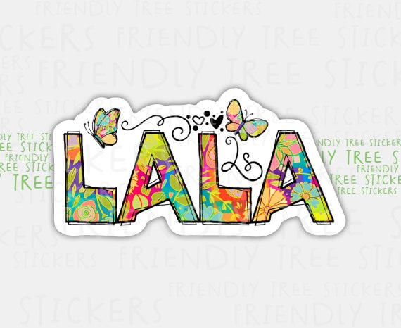 Independence Day Lala - Cute Girl Names For Wife Daughter" Sticker For ...