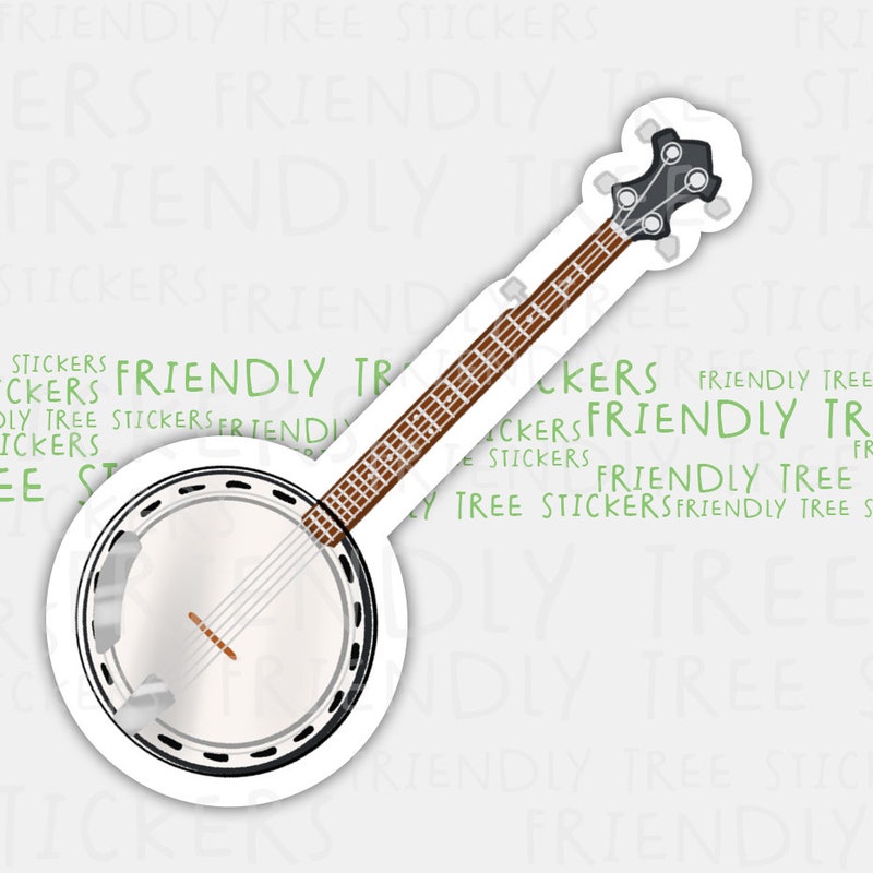 Banjo Skins Stickers - Etsy