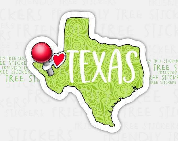 Texas Cowboy Hat Sticker, Texas State Outline With Cowboy Hat, Texas ...