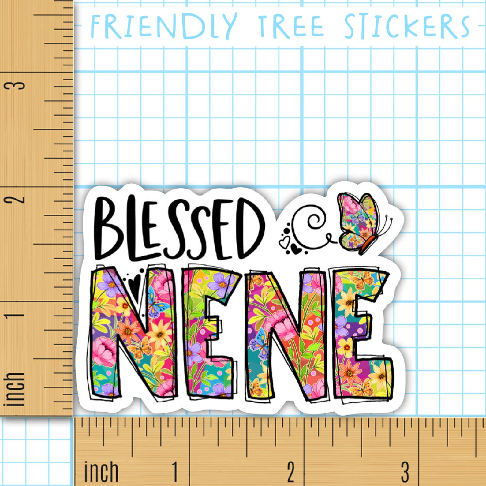 3 Blessed Nene Sticker Nene Sticker Nene Decal Gift | Etsy