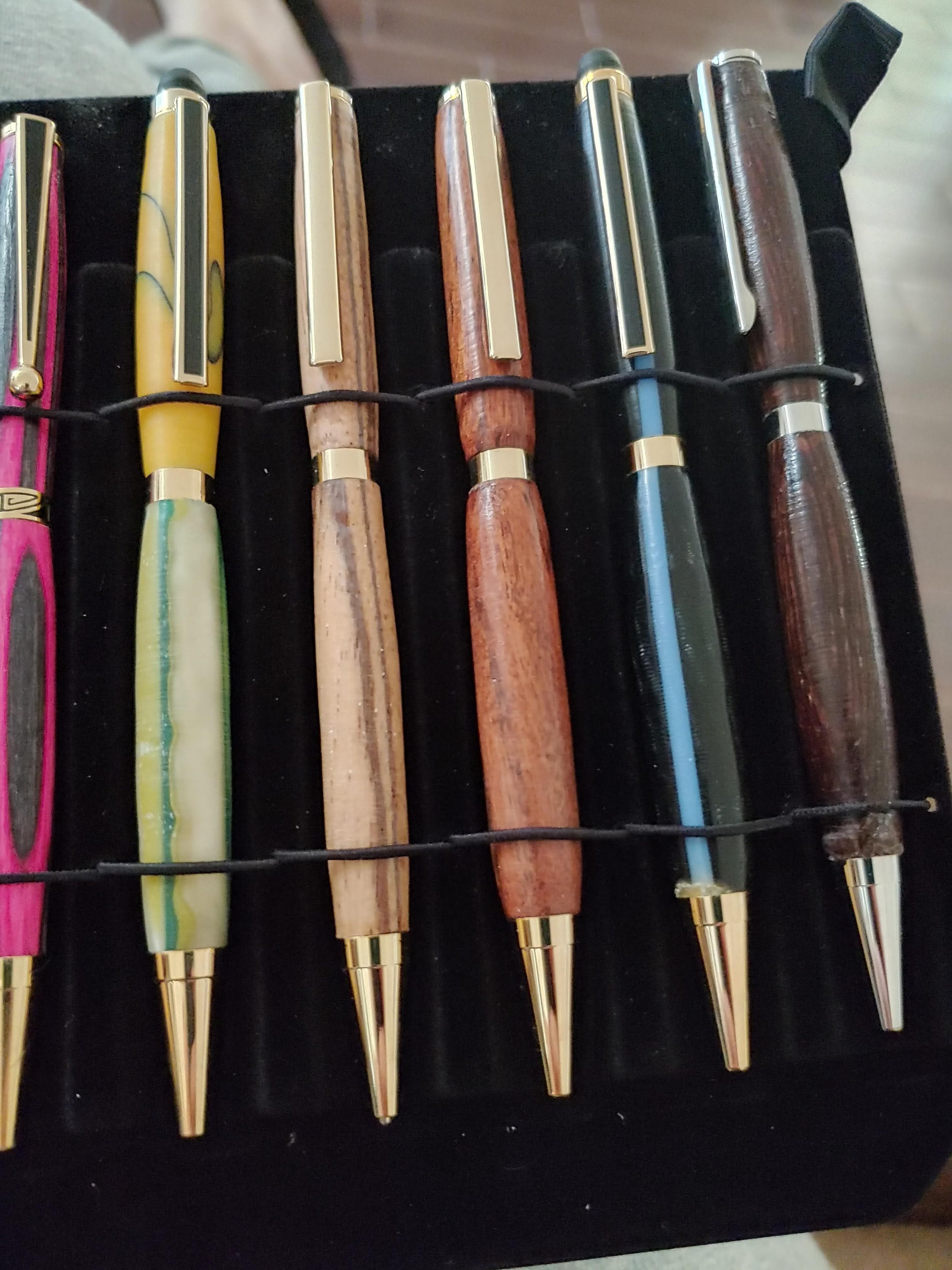 Unique Wooden Pens; Wood Turned Pens;handcrafted Wooden Pens; Wood and ...