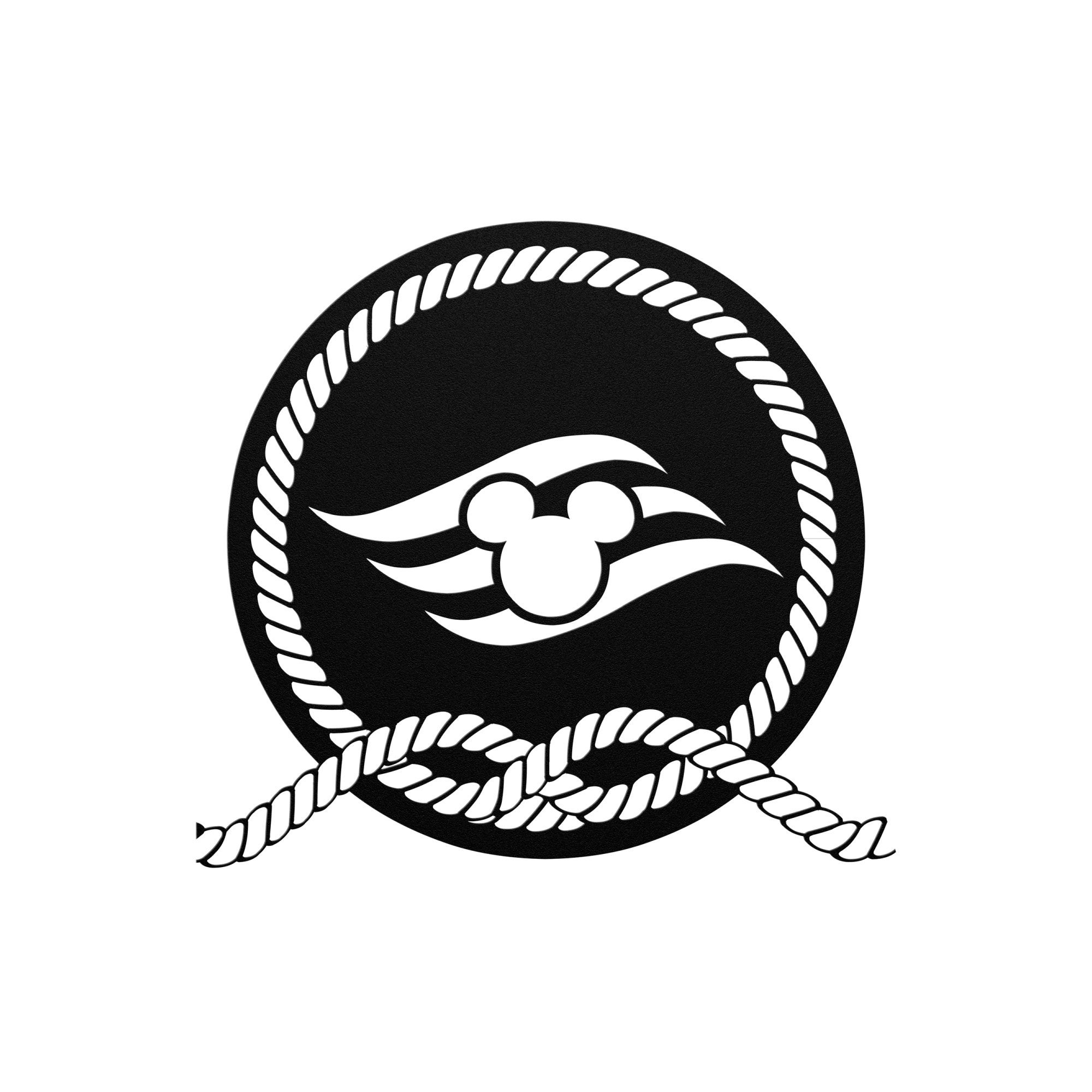 Knotted DCL Cruise Logo Metal Sign | Etsy