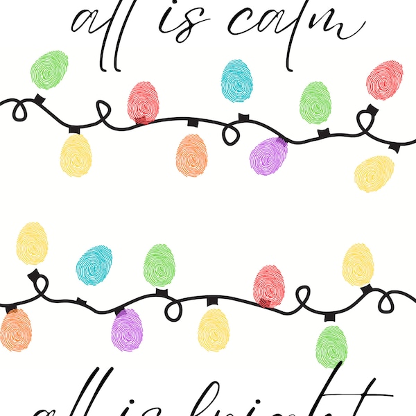 Fingerprint Keepsake - Etsy