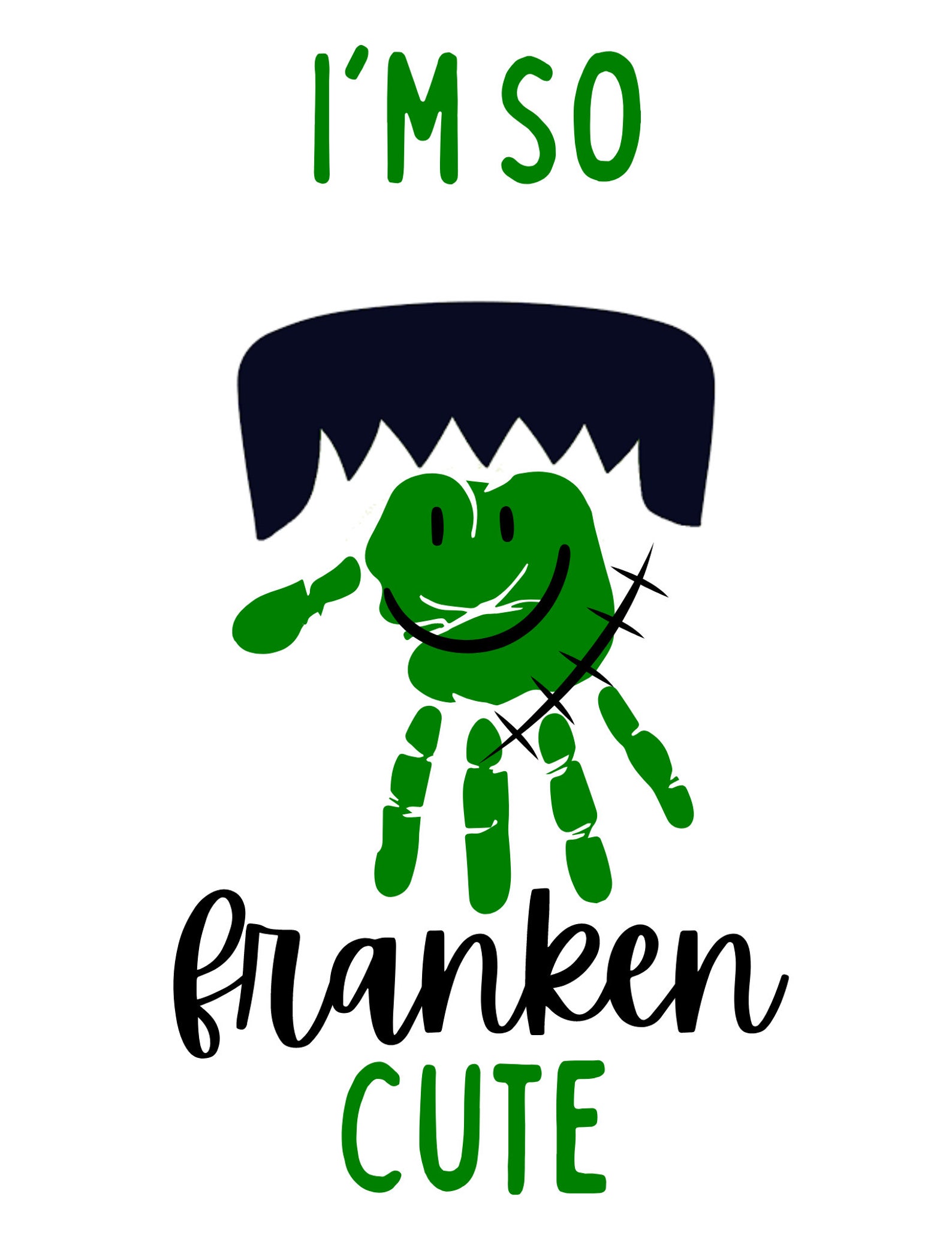 October Handprint Keepsake Printable Bundle - Etsy