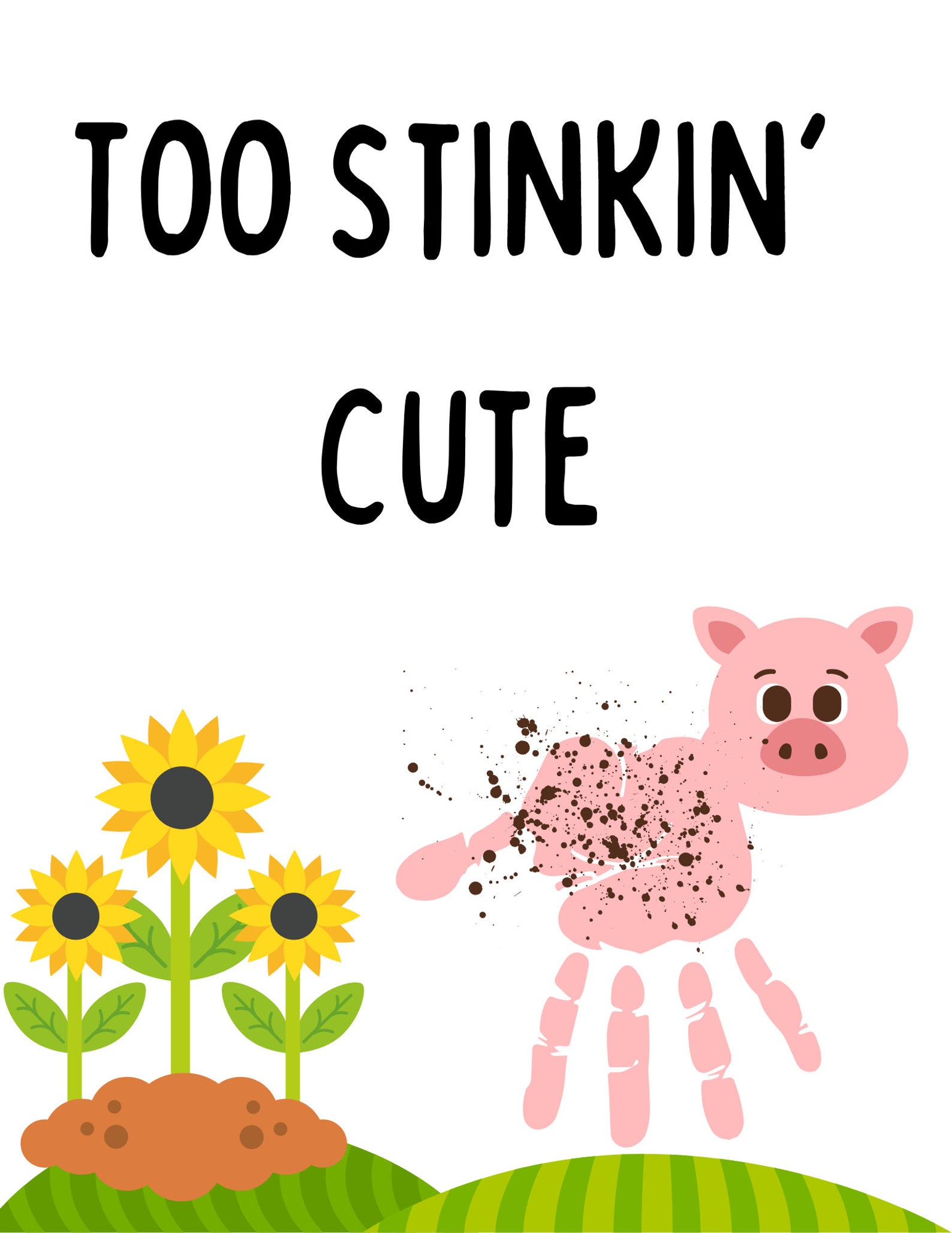 September Handprint Keepsake Printable Bundle - Etsy