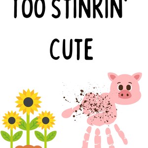 September Handprint Keepsake Printable Bundle - Etsy