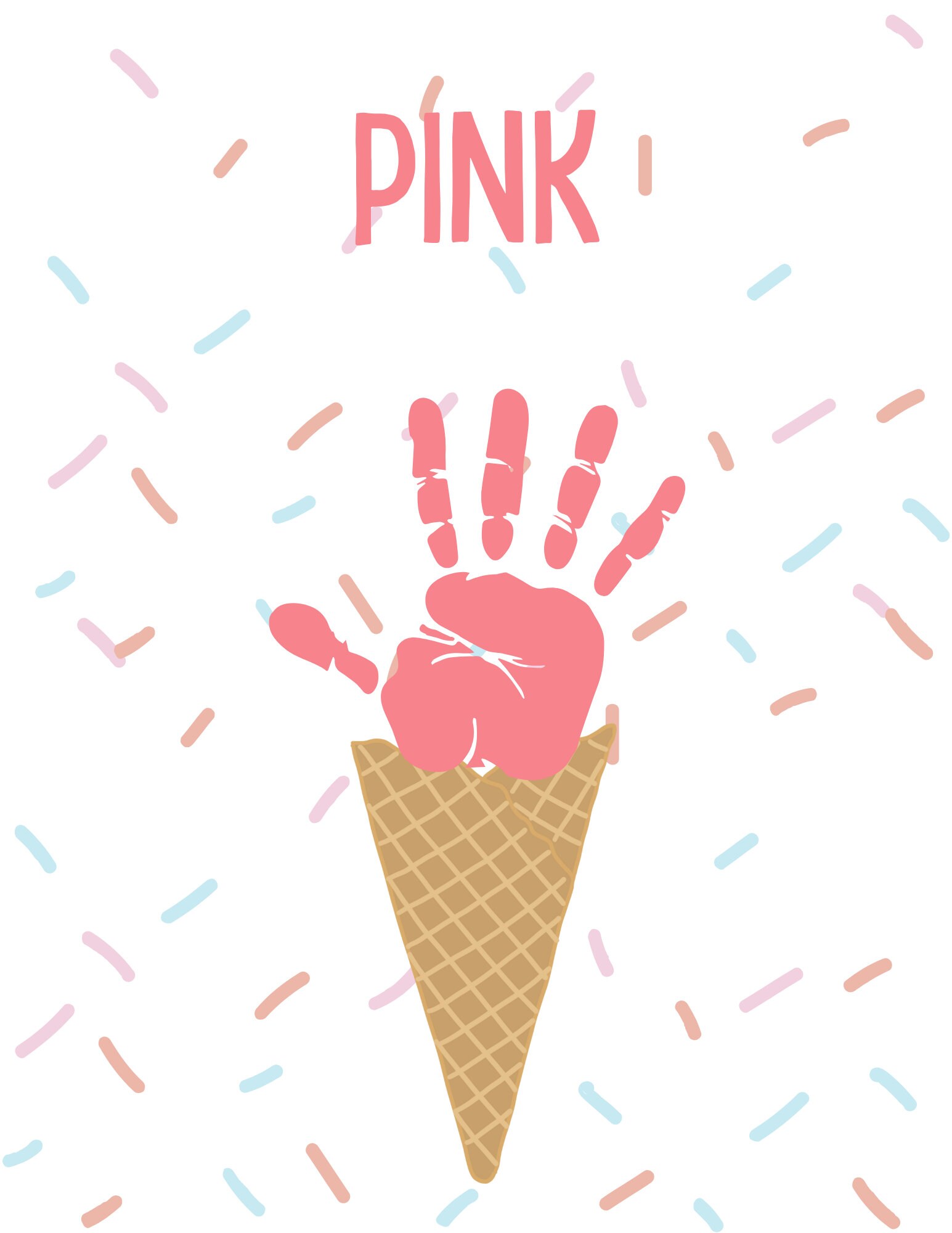 Colorful Handprint Book, Preschool Art Craft, Preschool Color Activity ...