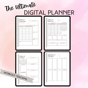 Digital Planner 2023 2024 Digital Planner, Daily, Weekly, Monthly ...