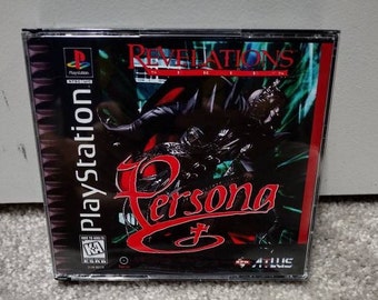 Persona Revelations PS1 Reproduction Case - Etsy