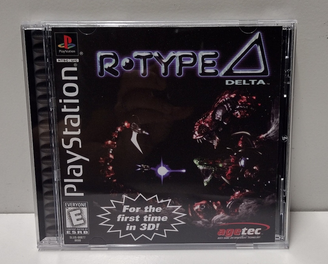 Custom Printed R-type Delta Playstation 1 - Etsy