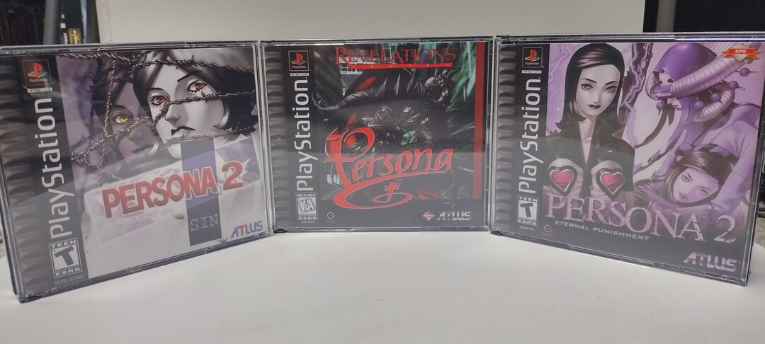 Custom Printed Persona Trilogy - Etsy