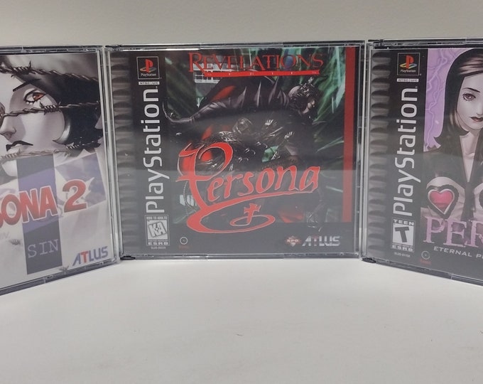 Custom Printed Persona Trilogy - Etsy