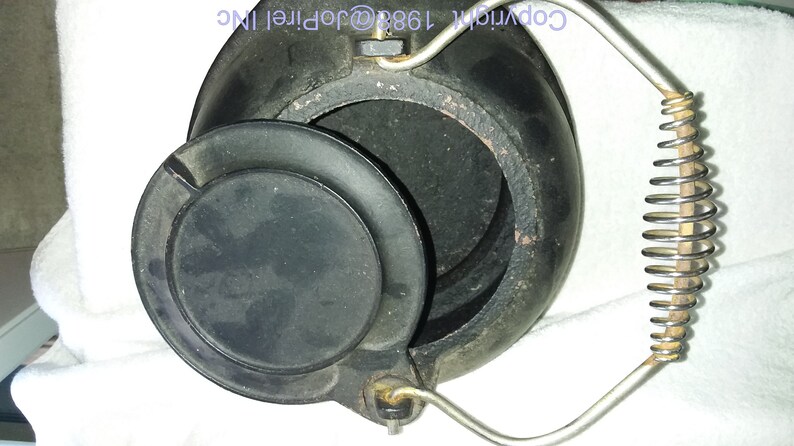 Antique Cast Iron Pot Belly Kettle Traditional Cabin Heater - Etsy