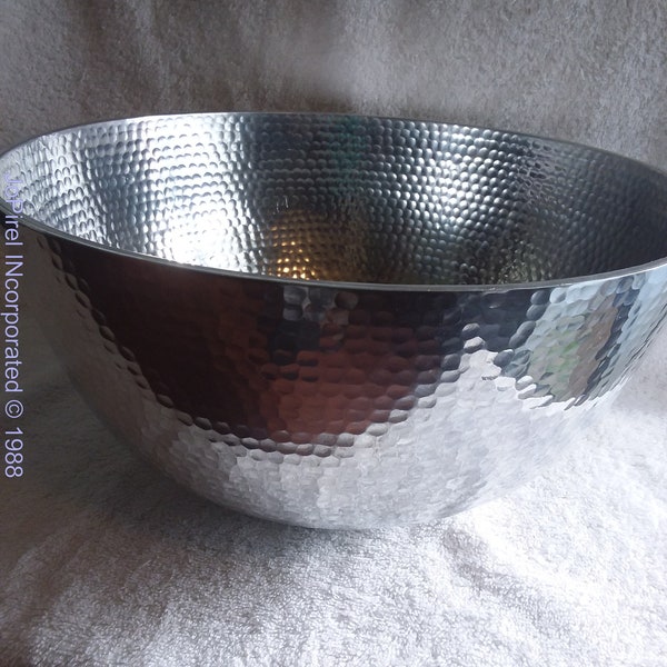 Hammered Metal Bowl - Etsy