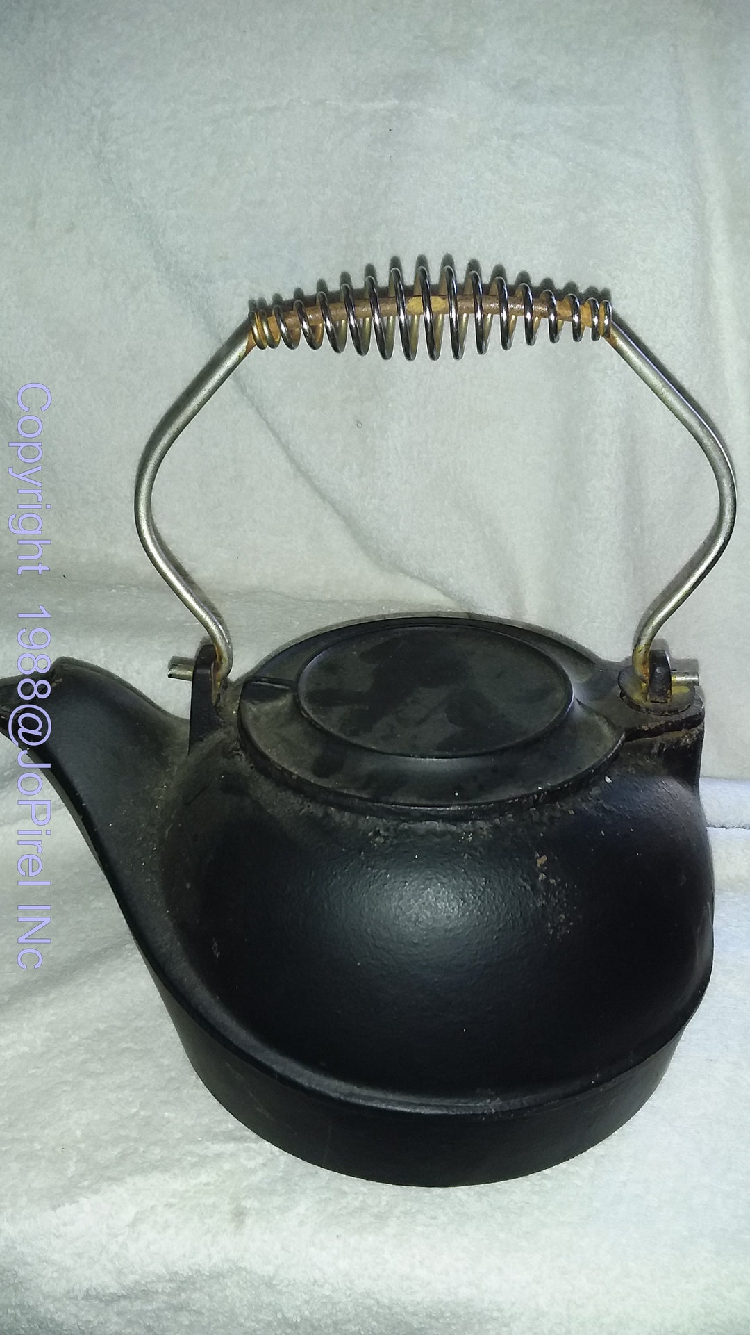 Antique Cast Iron Pot Belly Kettle Traditional Cabin Heater - Etsy