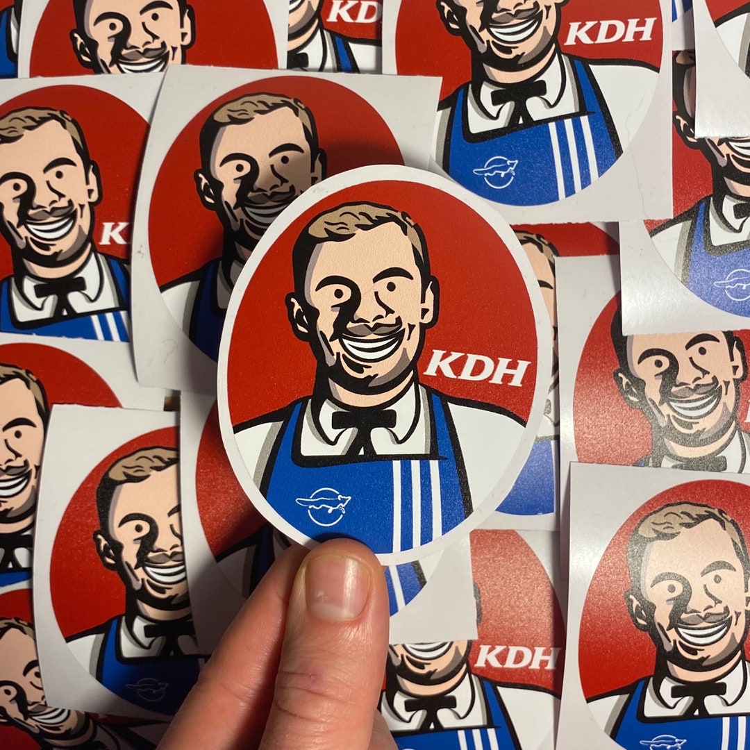 5 X LCFC Kiernan Dewsbury-hall Stickers - Etsy