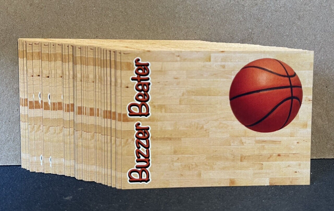 Buzzer Beater - Basketball - 50 Blank Signature Cards for Autographs - Etsy