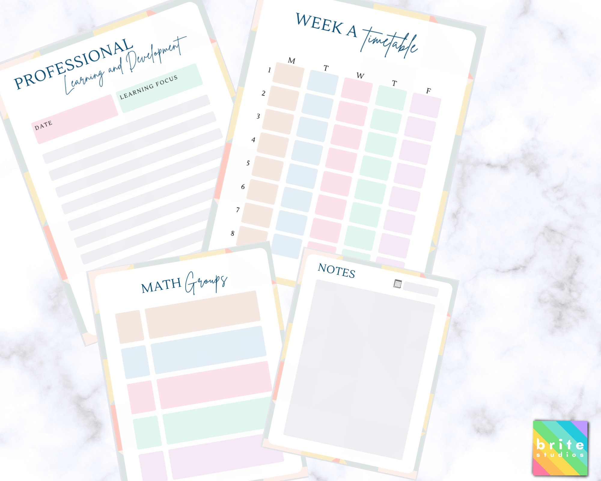 2022-2023 Teacher Digital Planner I Printable Back to School - Etsy