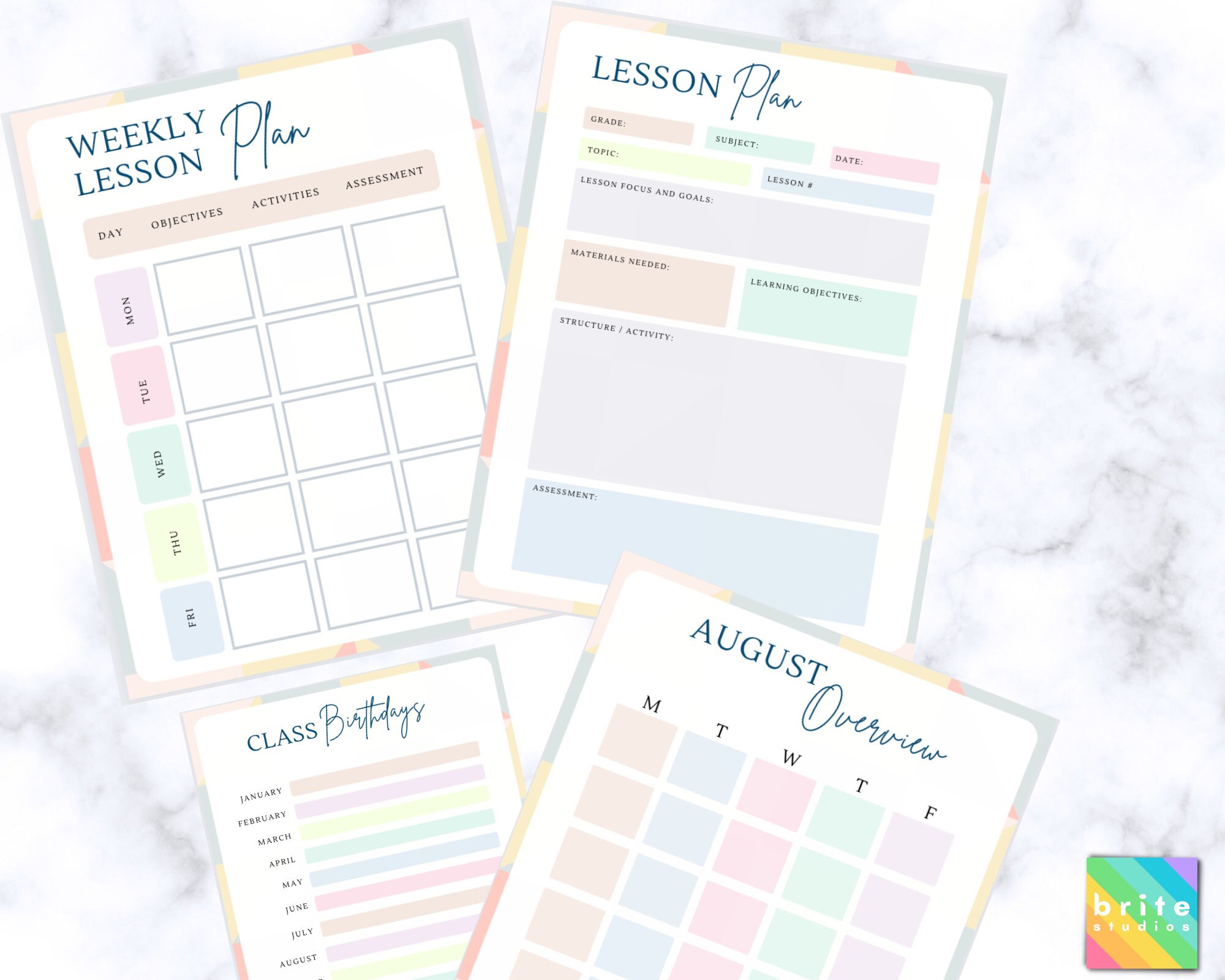 2022-2023 Teacher Digital Planner I Printable Back to School - Etsy
