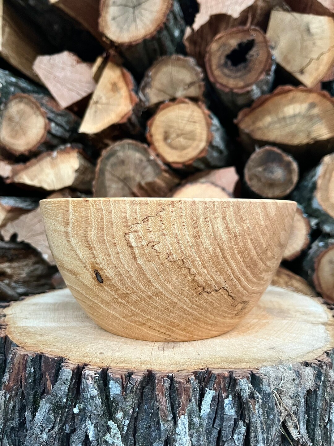 Spalted Ash Bowl - Etsy