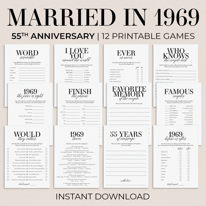 55th Anniversary - Etsy