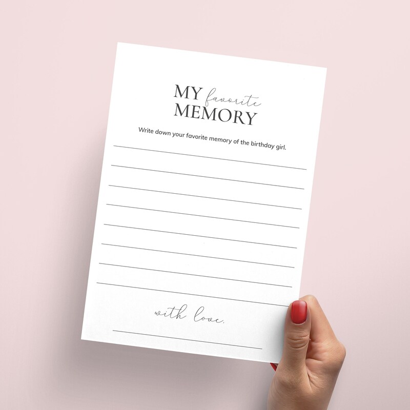 Write a Memory Card - Etsy