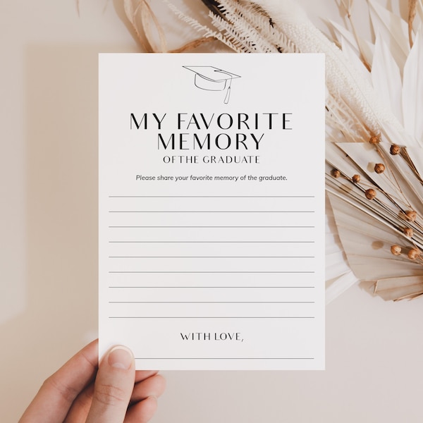 Graduation Memory - Etsy