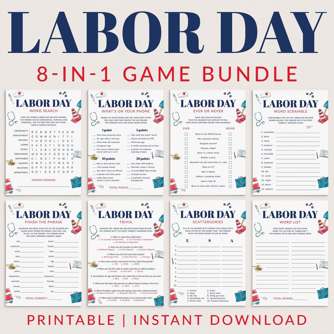 Creative Labor Day Crafts for Adults with Disabilities