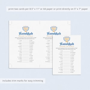 Hanukkah Game Bundle Printable Hanukkah Games for Family Hanukkah Party ...
